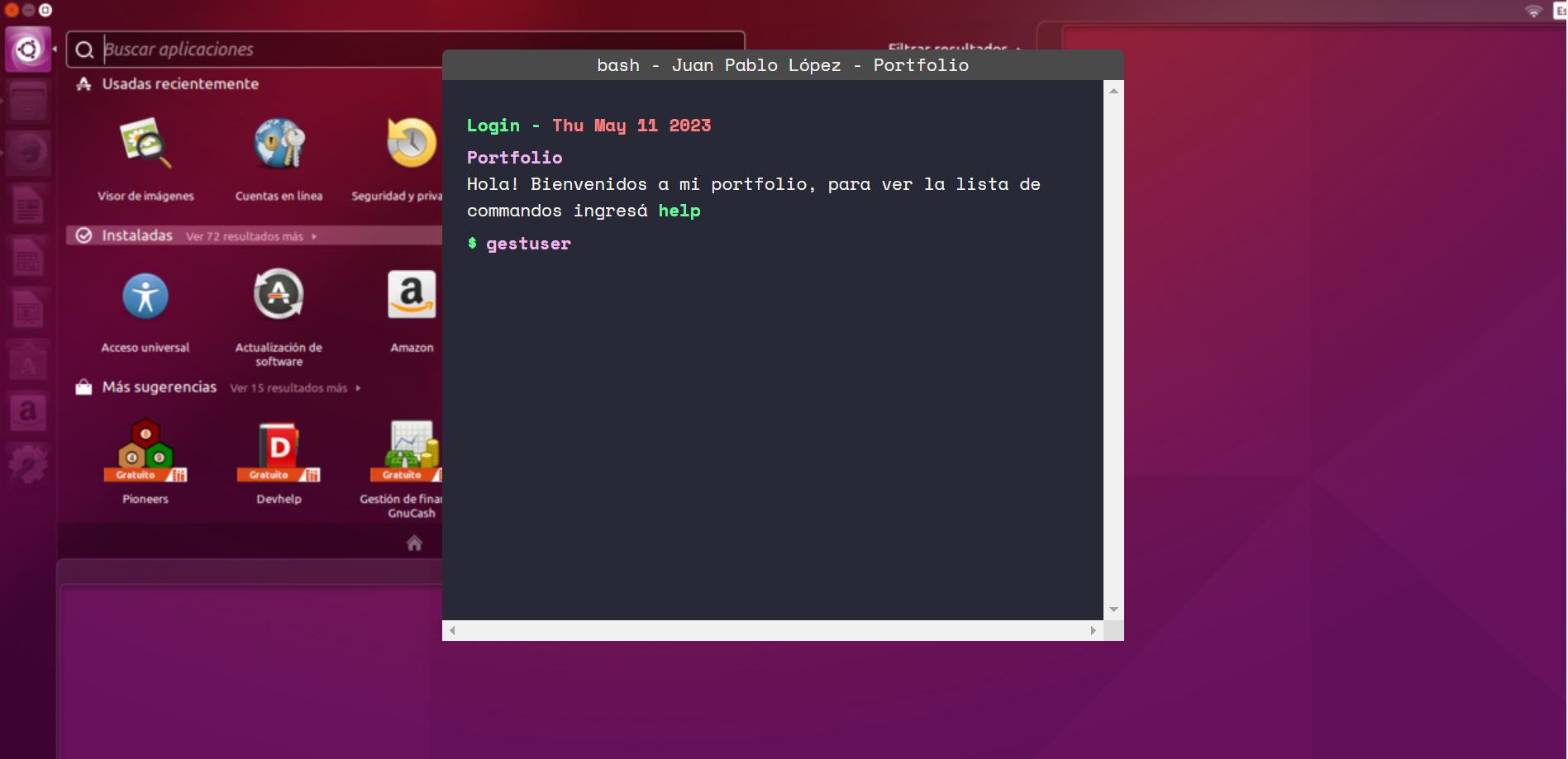 GitHub - megagringa/portTerminal: El objetivo del portfolio es generar una página web ...